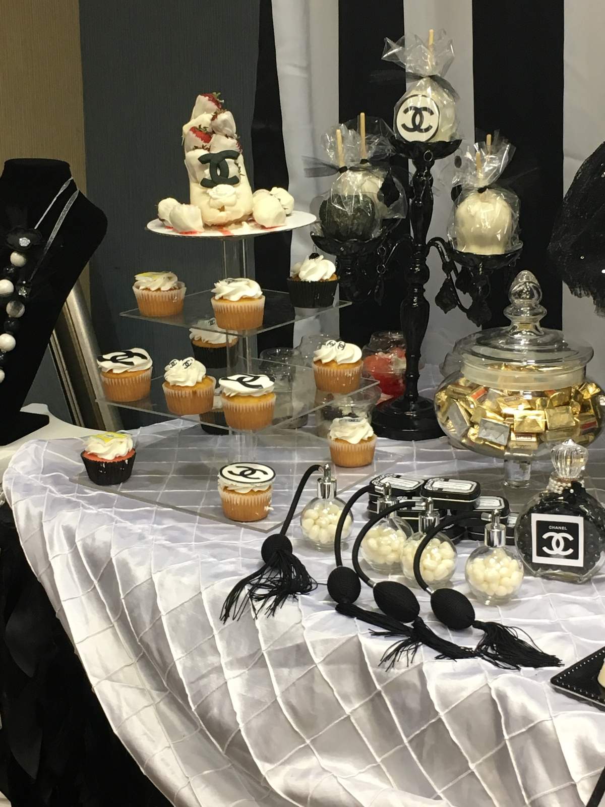 Chanel Birthday Party Ideas | Photo 1 of 29 | Catch My Party