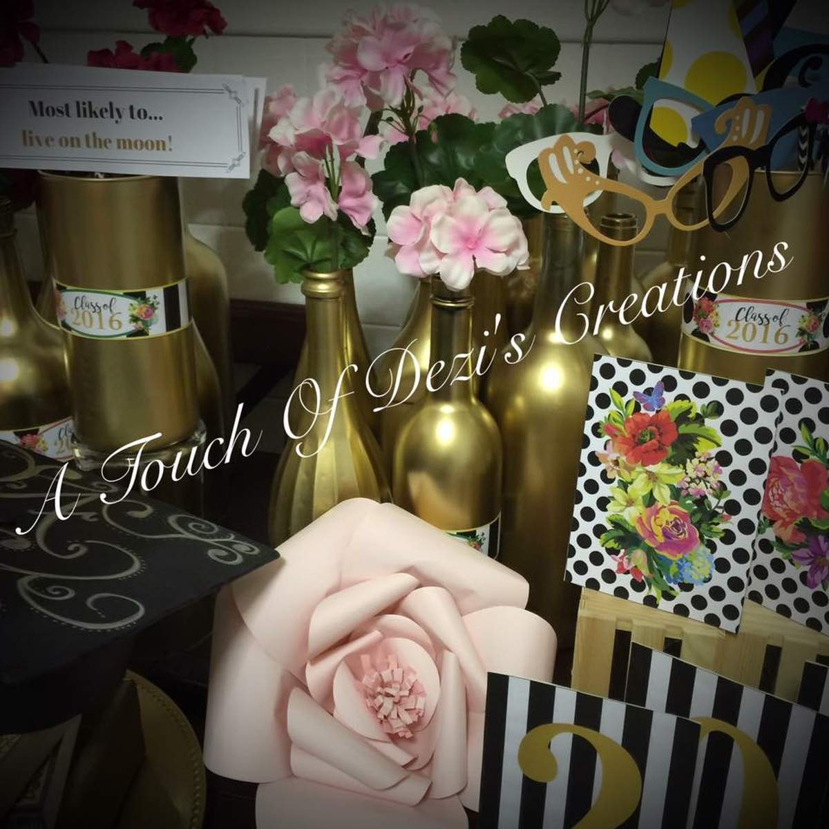 Kate spade Graduation/End of School Party Ideas | Photo 22 of 24 ...