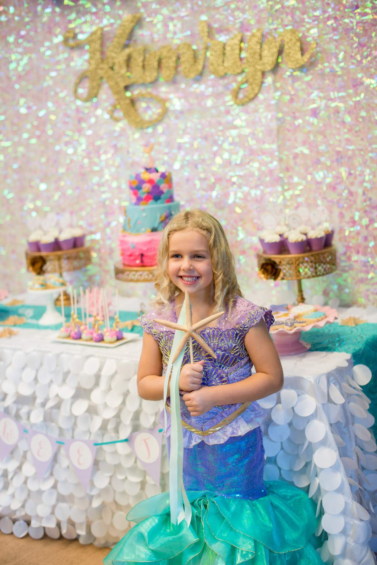 Mermaid Birthday Party Ideas | Photo 1 of 133 | Catch My Party