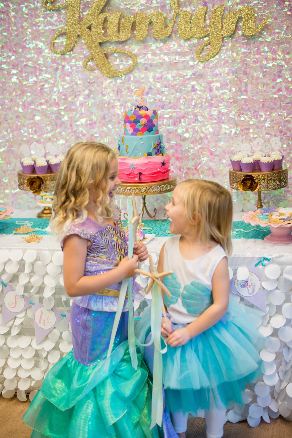 Mermaid Birthday Party Ideas | Photo 2 of 133 | Catch My Party
