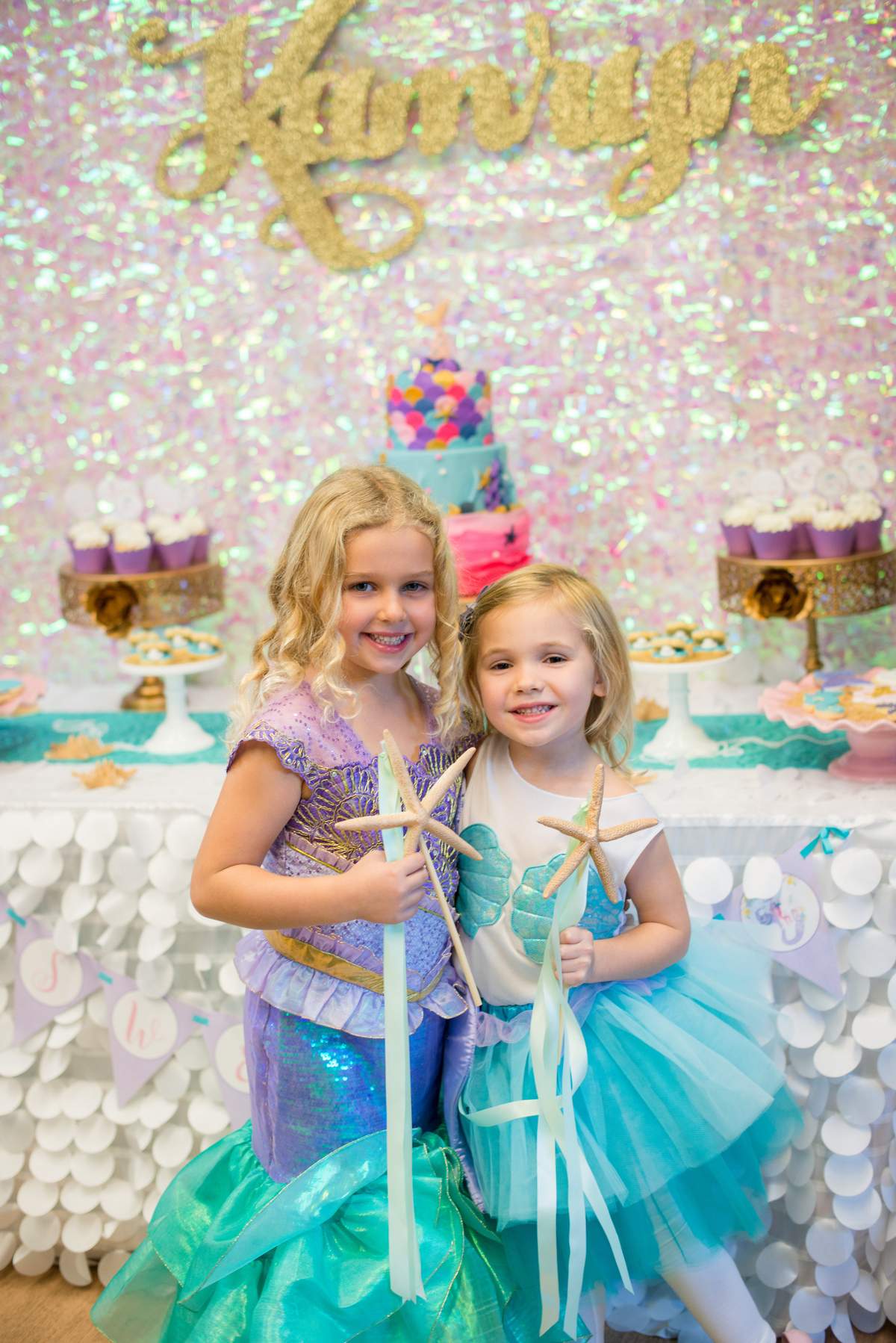 Mermaid Birthday Party Ideas | Photo 1 of 133 | Catch My Party