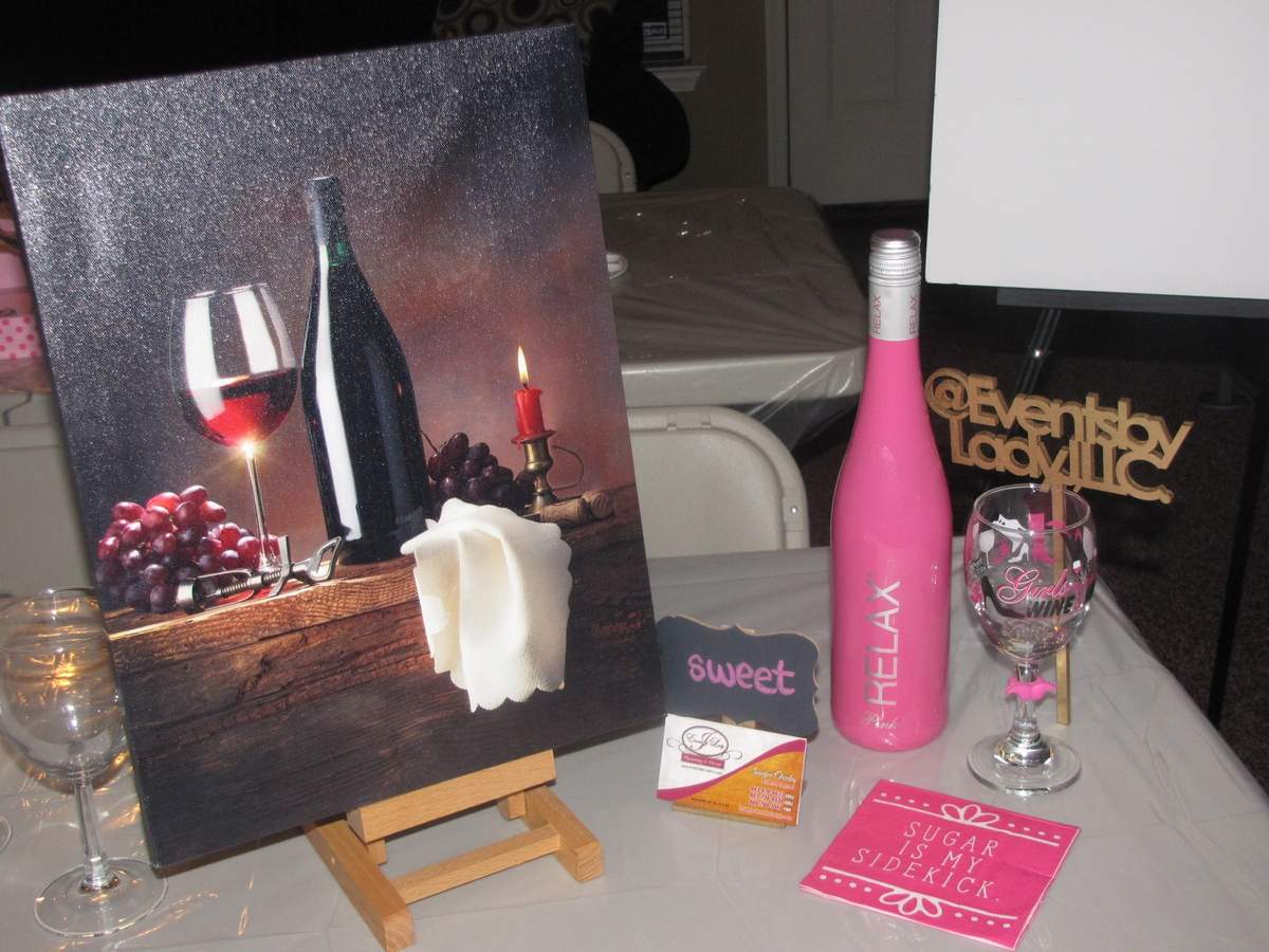 Sip and Paint Ladies Night Party Ideas | Photo 1 of 18 | Catch My Party