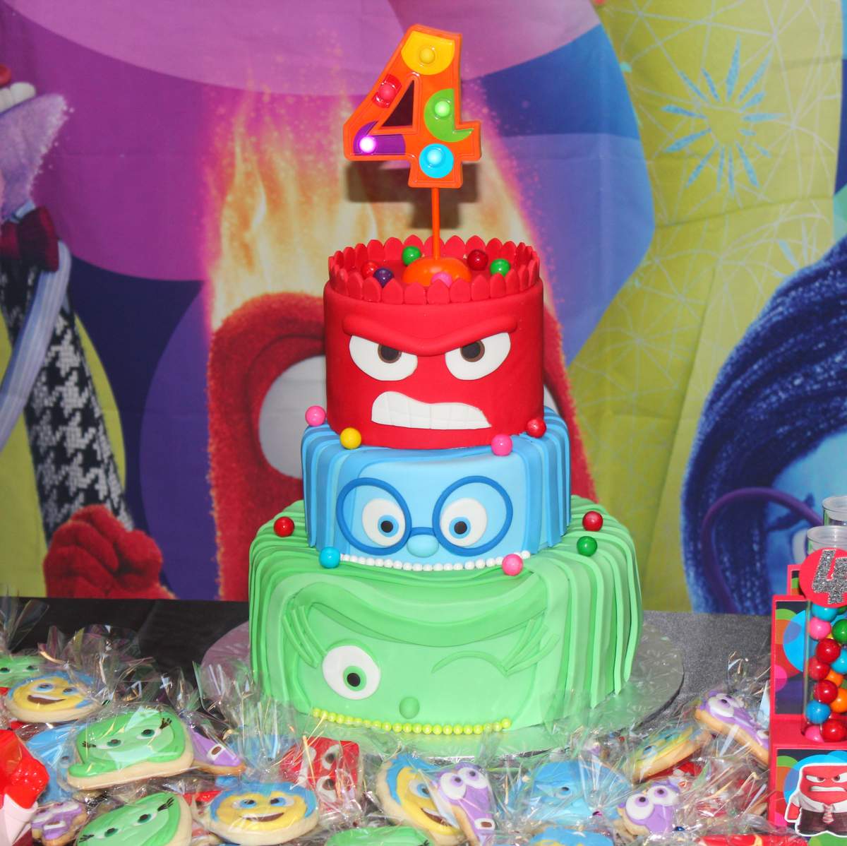 Inside Out Birthday Party Ideas | Photo 2 of 12 | Catch My Party
