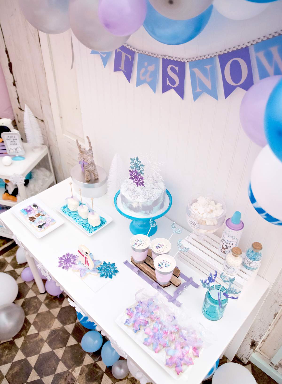 Winter Winter Party Party Ideas | Photo 2 of 33 | Catch My Party