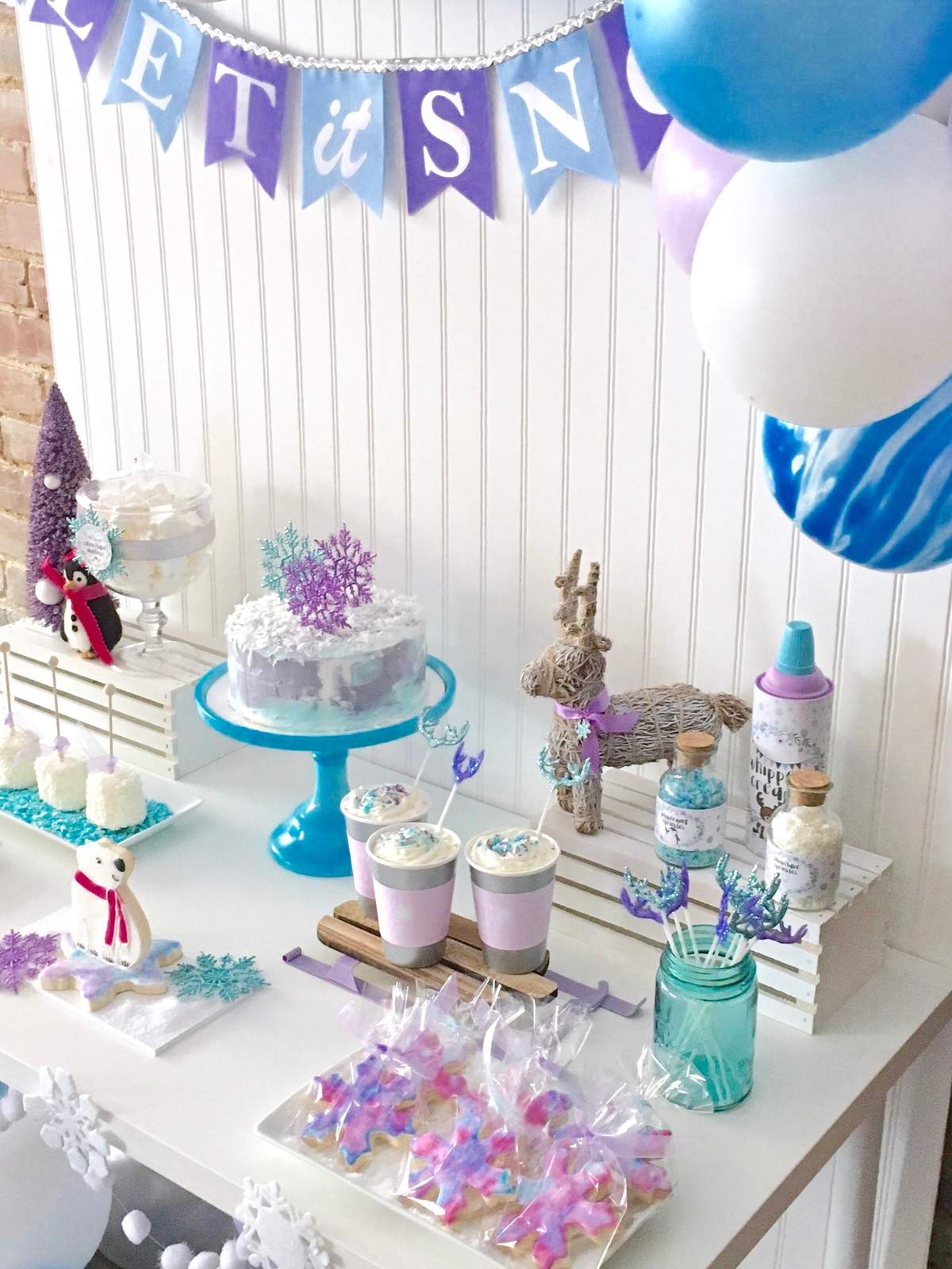 Winter Winter Party Party Ideas | Photo 2 of 33 | Catch My Party