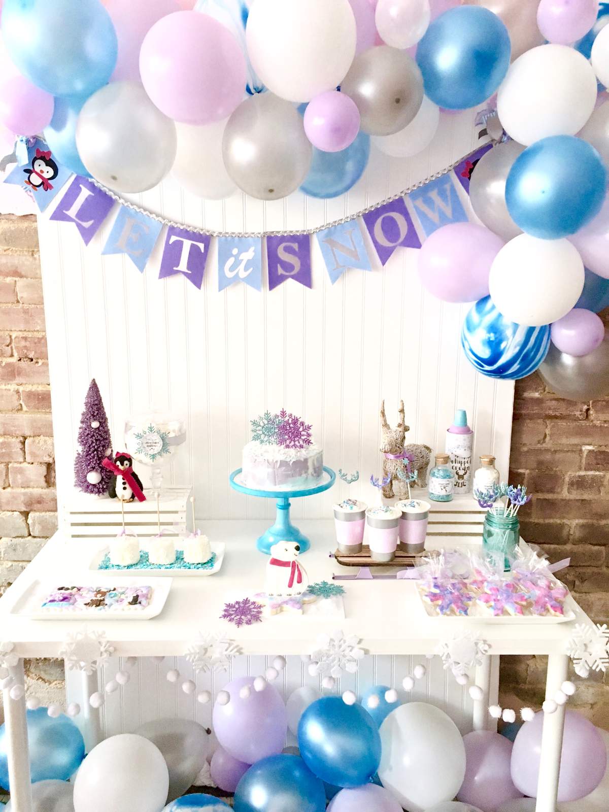 Winter Winter Party Party Ideas | Photo 2 of 33 | Catch My Party