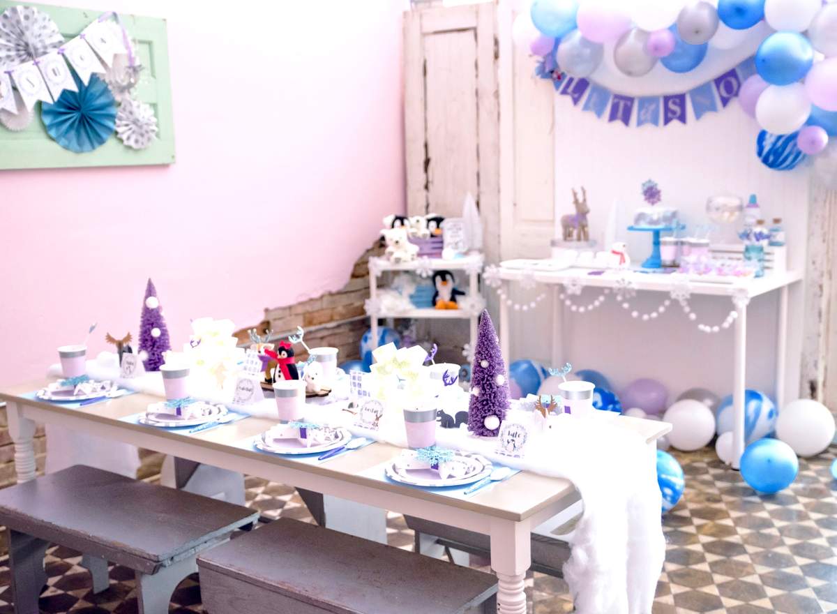 Winter Winter Party Party Ideas | Photo 2 of 33 | Catch My Party