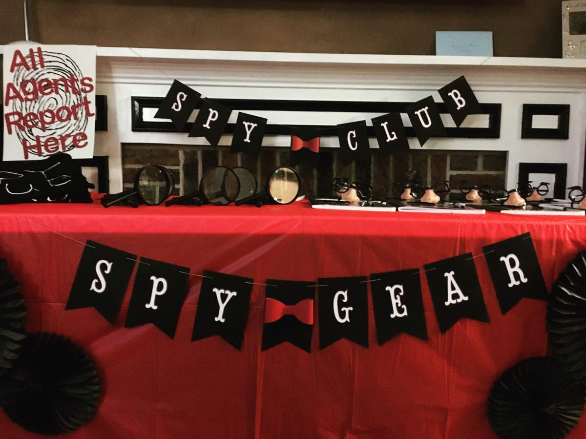 Spy Birthday Party Ideas | Photo 7 of 18 | Catch My Party
