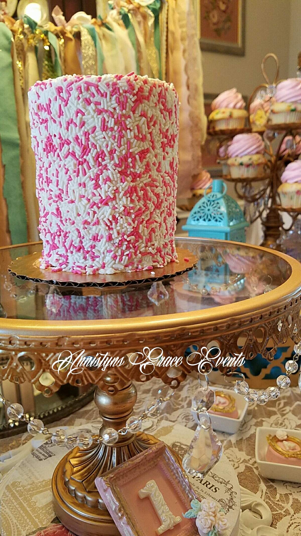 Shabby Chic / Birthday "Shabby Chic 1st Birthday" | Catch My Party