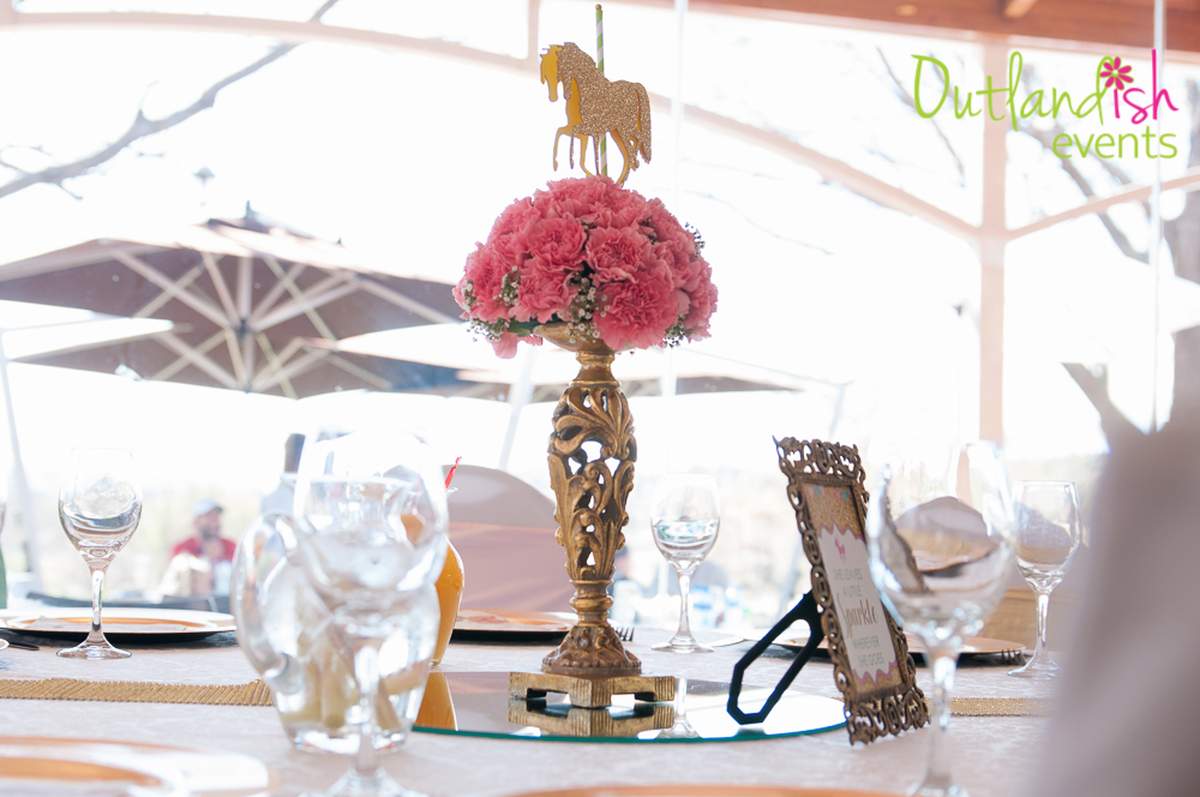 Vintage Carousel Birthday Party Ideas | Photo 5 of 31 | Catch My Party