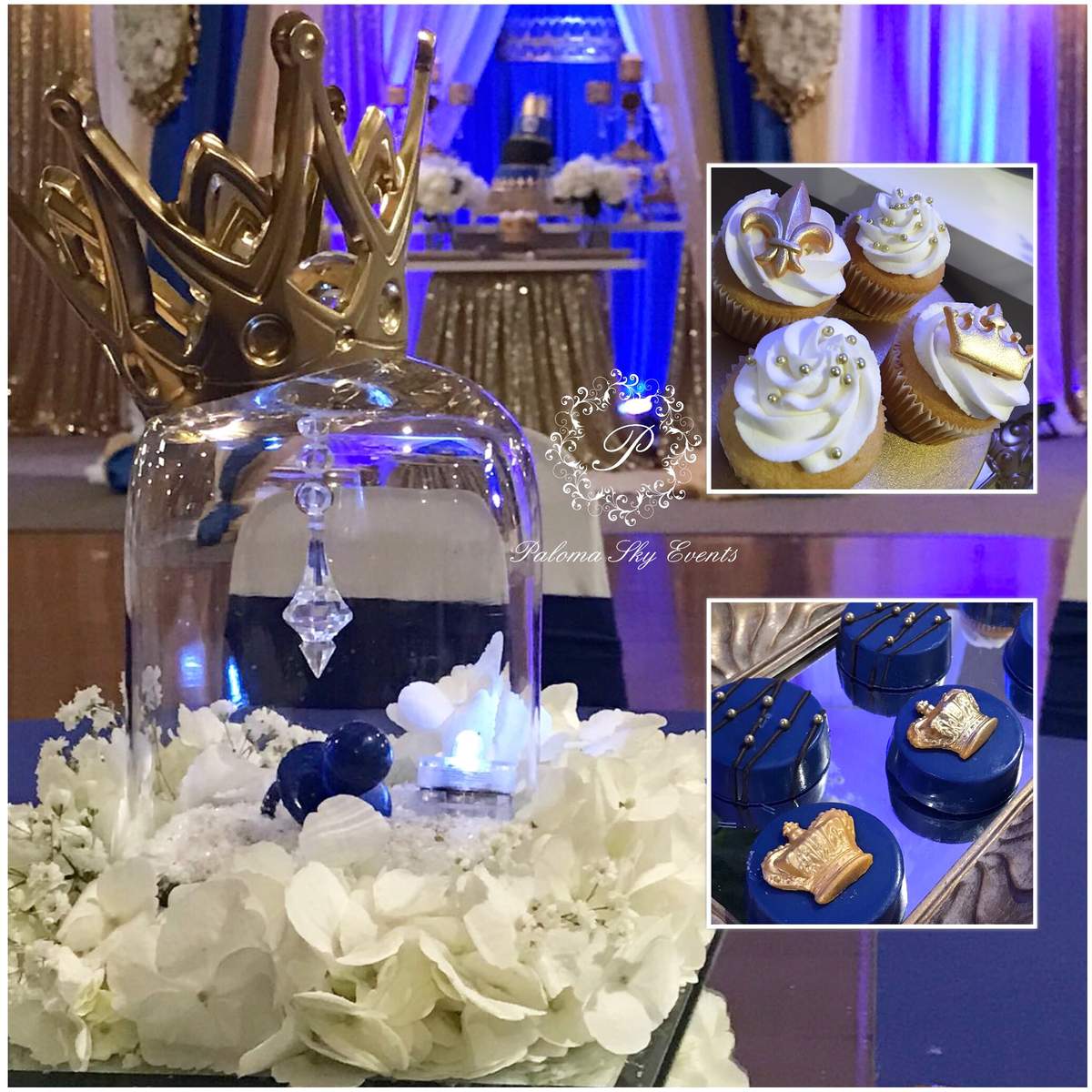 Little Prince Baby Shower Party Ideas | Photo 4 of 7 | Catch My Party