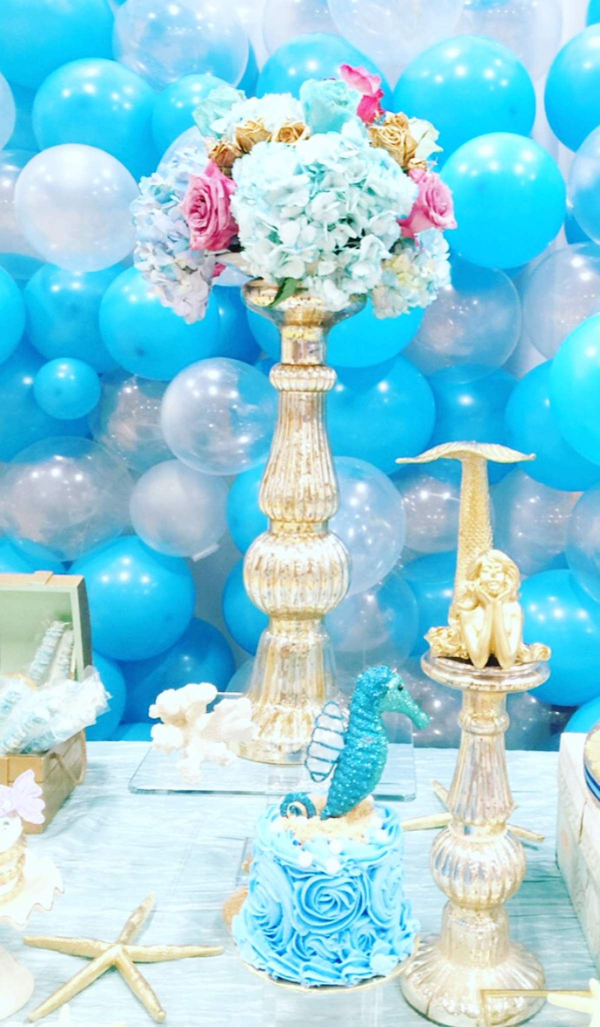 Mermaids Birthday Party Ideas | Photo 1 of 26 | Catch My Party