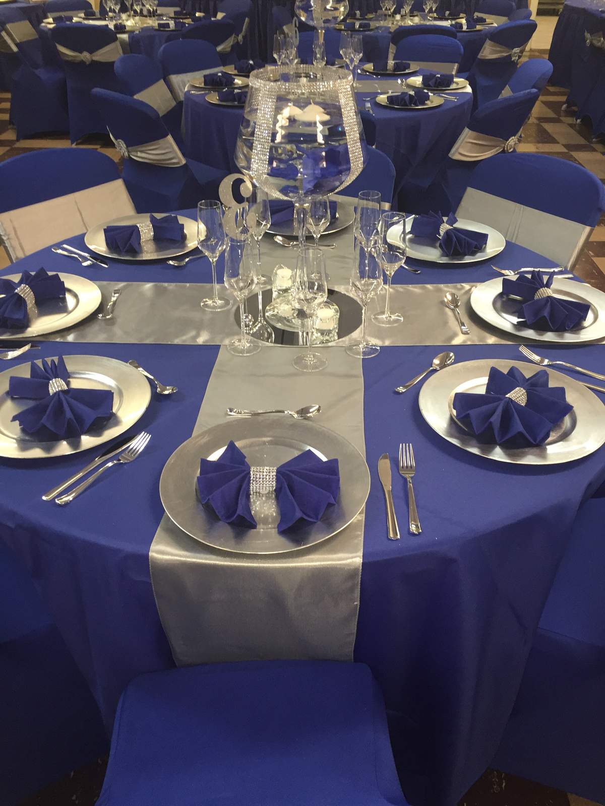 Royal &Silver Wedding Party Ideas | Photo 13 of 13 | Catch My Party