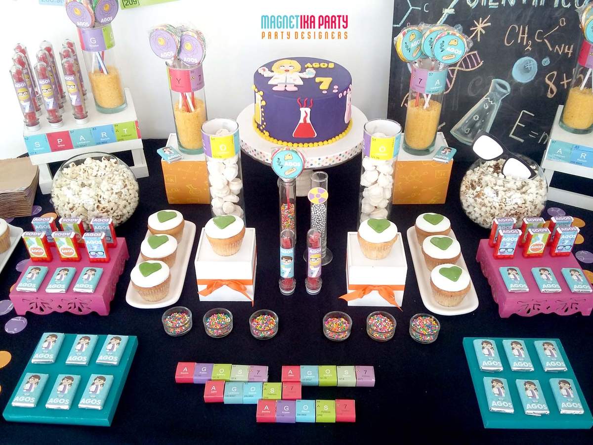 Science Birthday Party Ideas | Photo 2 of 28 | Catch My Party