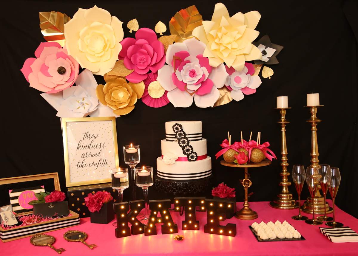 Kate Spade / Birthday "Kate's Kate Spade Day" | Catch My Party