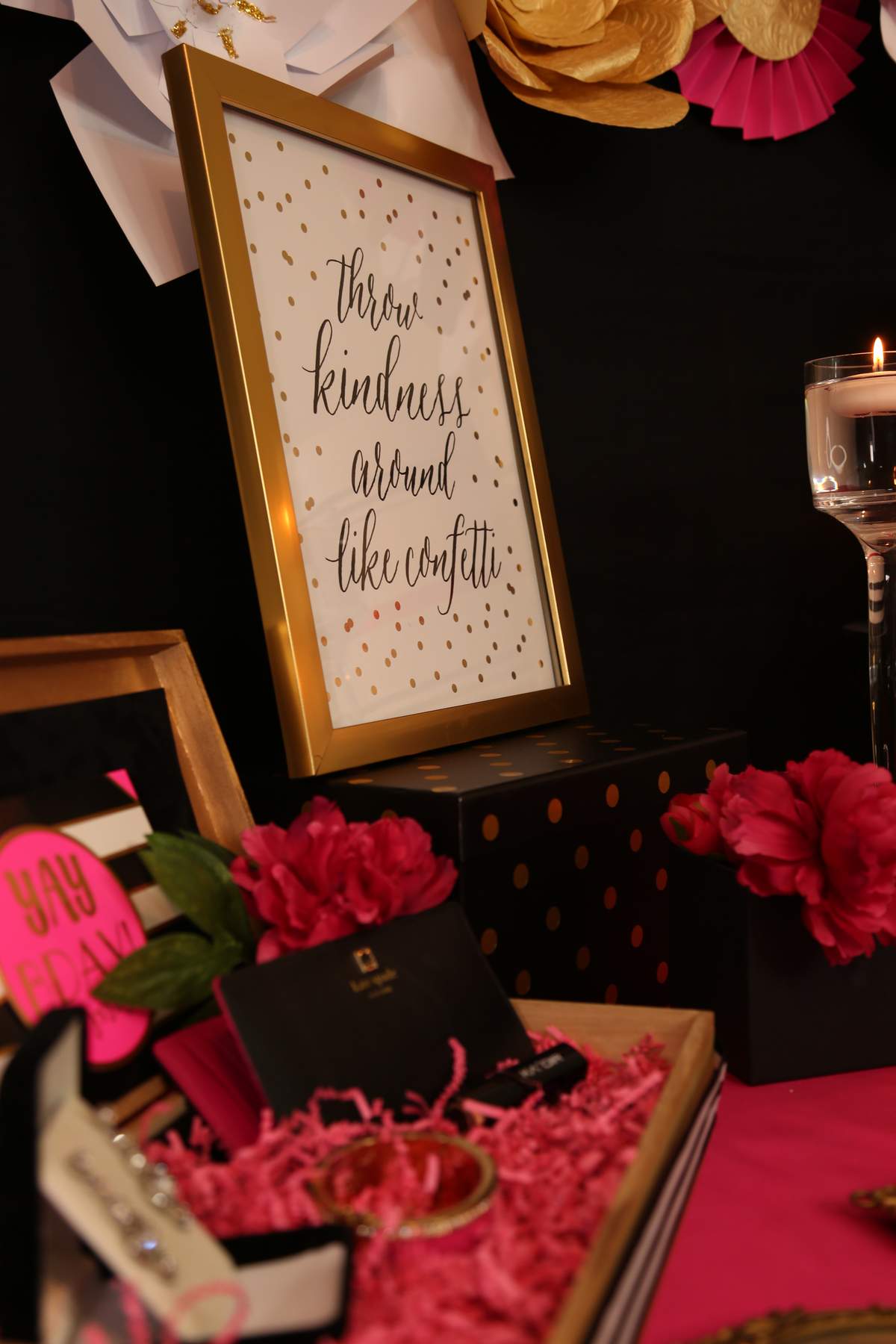 Kate Spade Birthday Party Ideas | Photo 1 of 10 | Catch My Party