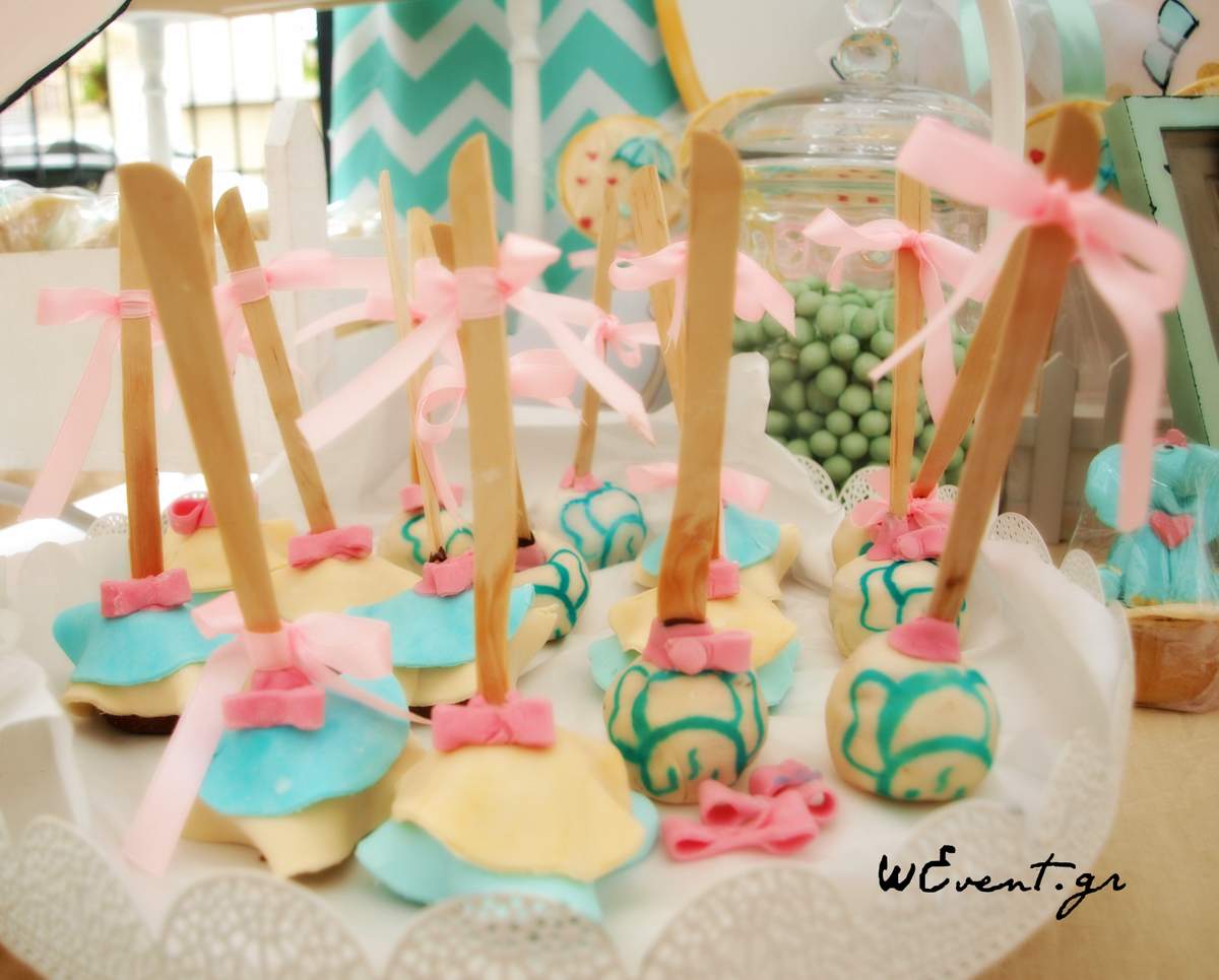 Rain / Umbrellas Baptism Party Ideas | Photo 1 of 22 | Catch My Party