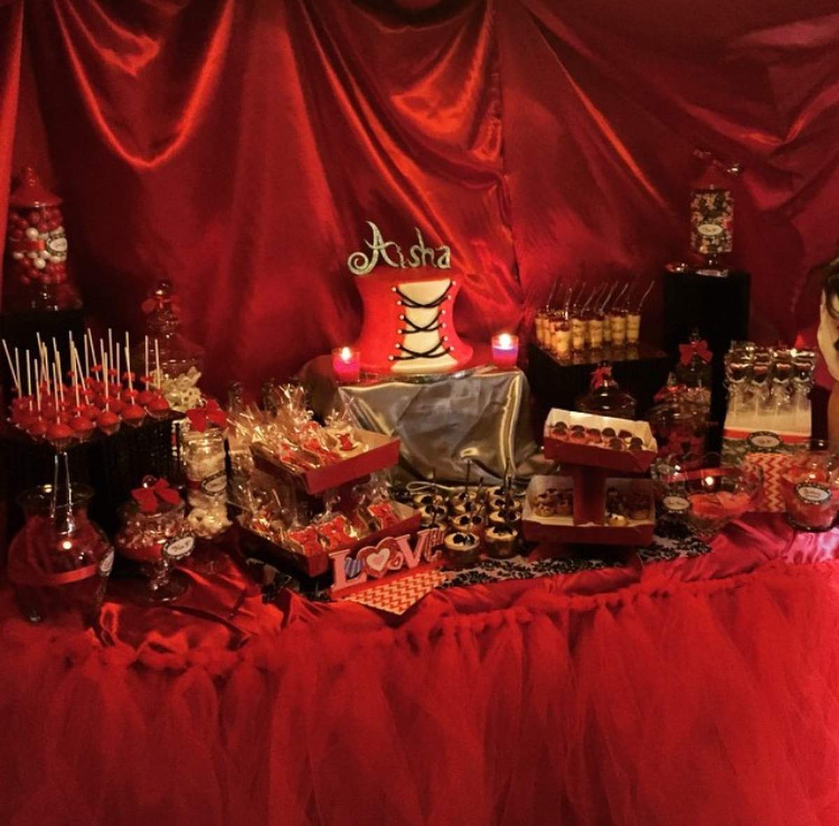 Burlesque Bridal/Wedding Shower Party Ideas | Photo 2 of 16 | Catch My ...