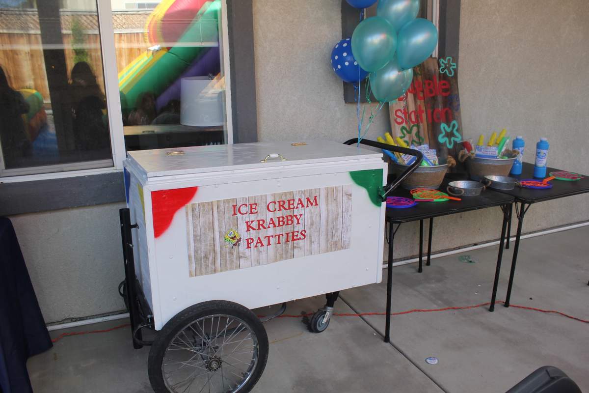 SpongeBob SquarePants Birthday Party Ideas | Photo 1 of 30 | Catch My Party