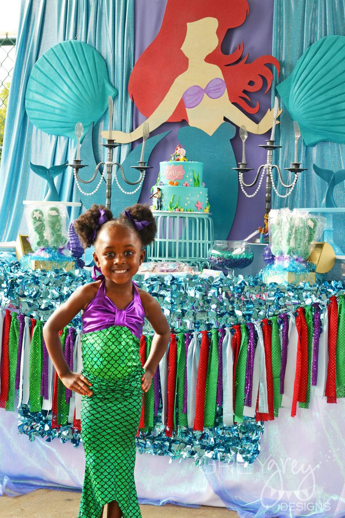 Mermaids Birthday Party Ideas | Photo 1 of 40 | Catch My Party