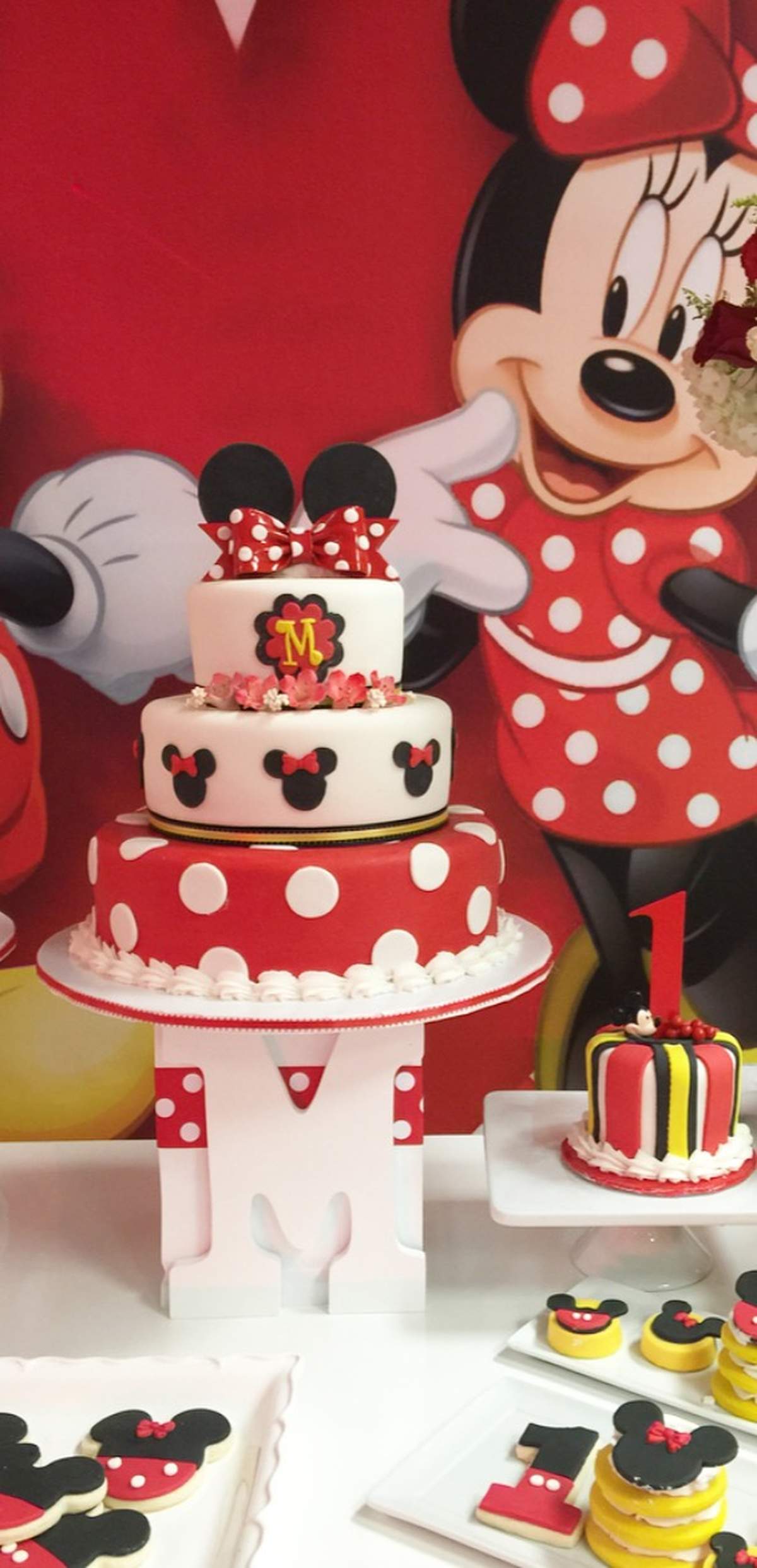 Mickey Mouse / Minnie Mouse Birthday Party Ideas | Photo 1 of 26 ...