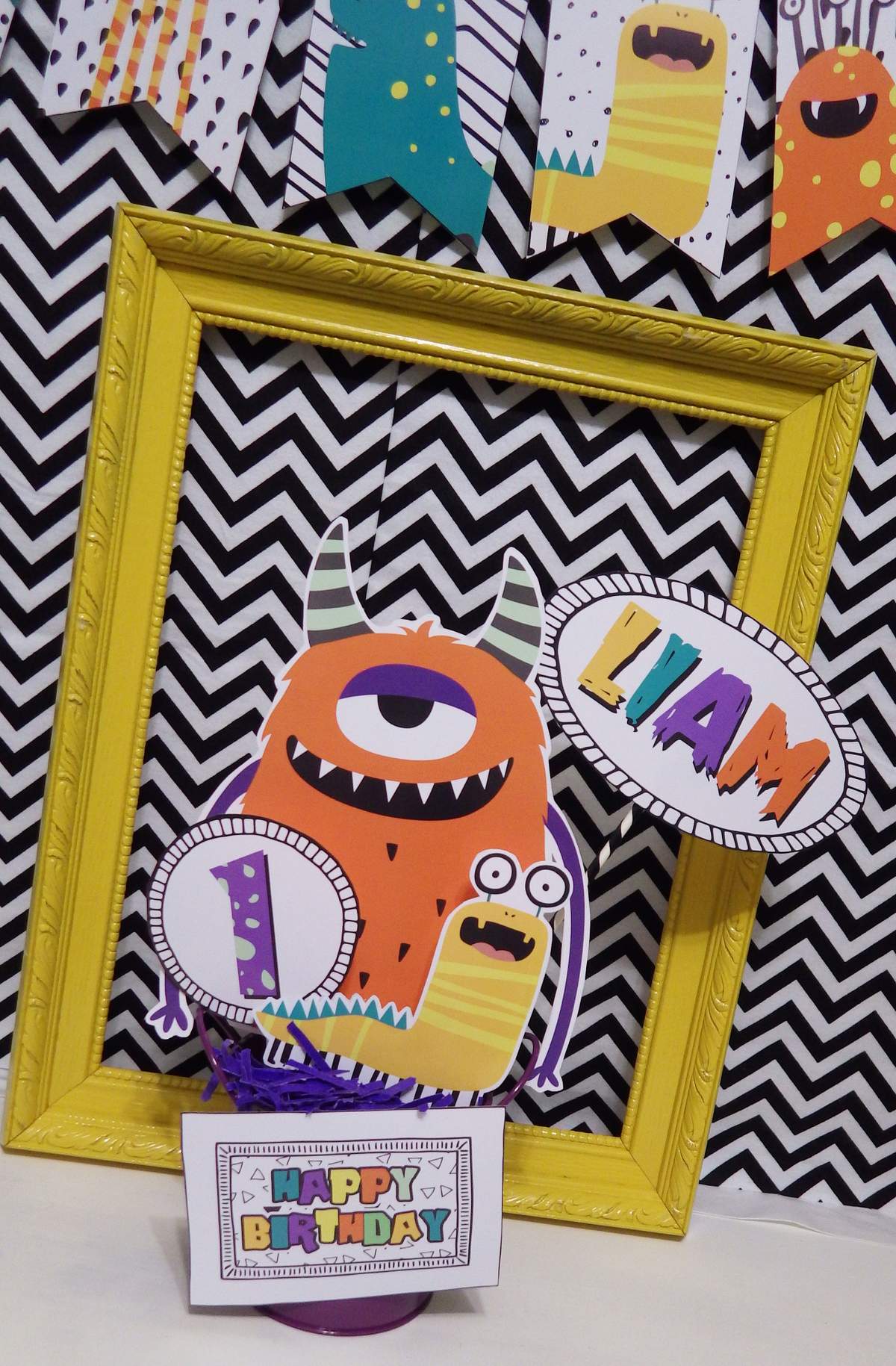Monsters Birthday Party Ideas | Photo 7 of 40 | Catch My Party