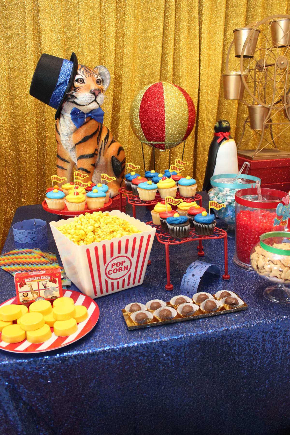 Circus Birthday Party Ideas | Photo 2 of 52 | Catch My Party