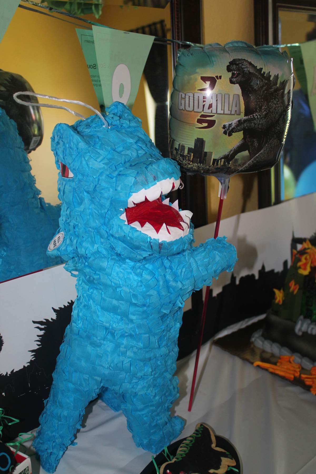 Godzilla: Loganzilla Birthday Party Ideas | Photo 3 of 17 | Catch My Party