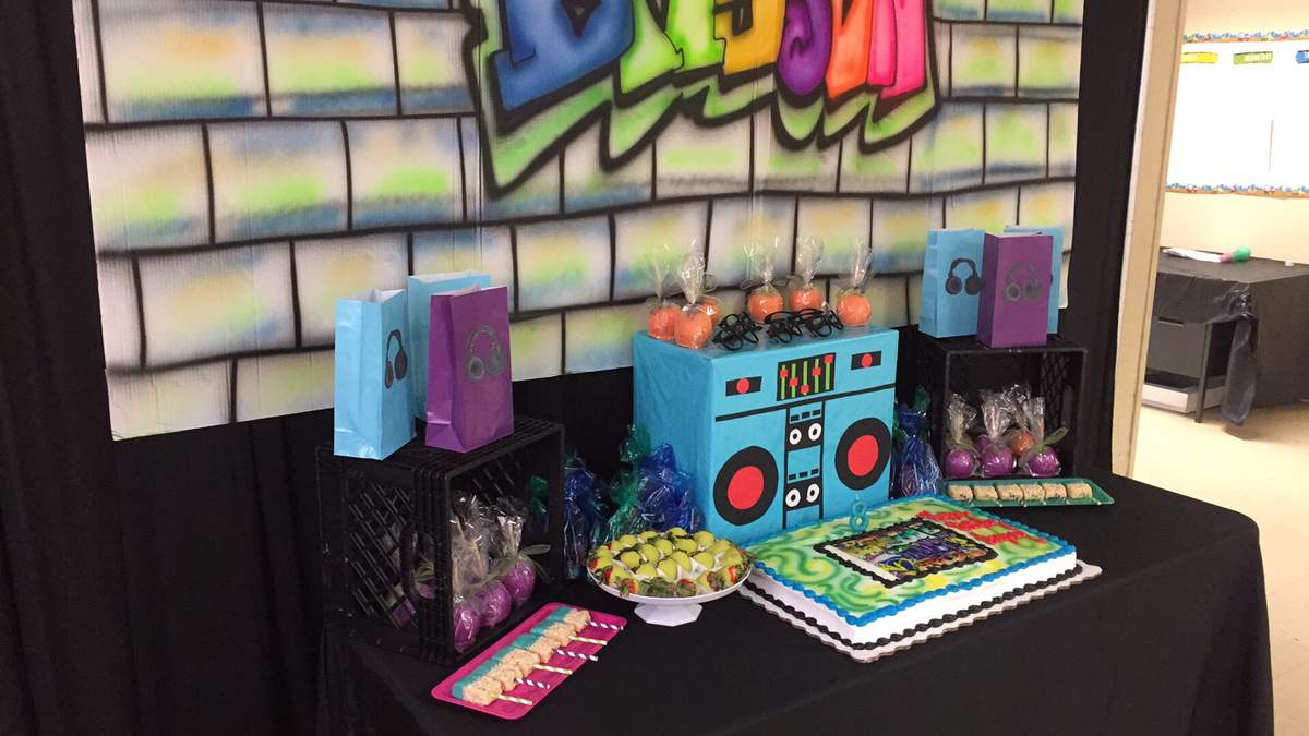 Hip Hop Birthday Party Ideas | Photo 4 of 4 | Catch My Party