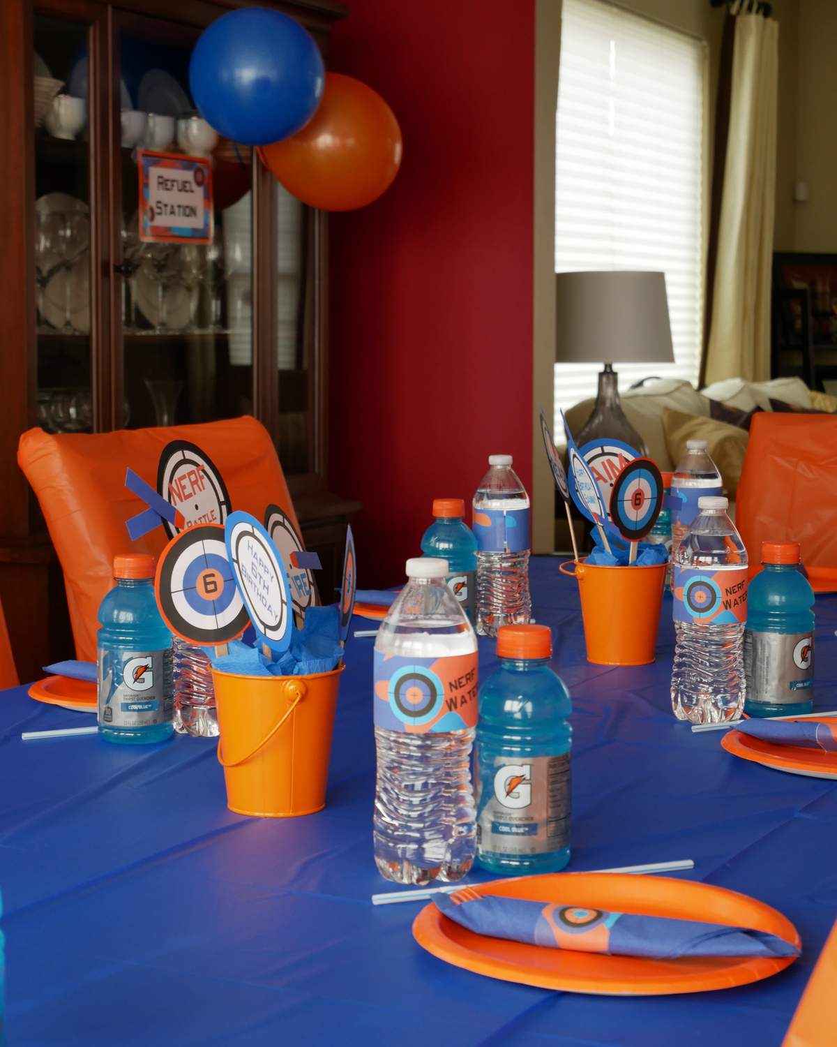 NERF Birthday Party Ideas | Photo 7 of 18 | Catch My Party