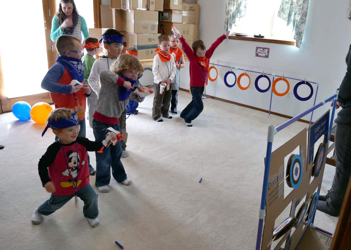 NERF Birthday Party Ideas | Photo 8 of 18 | Catch My Party
