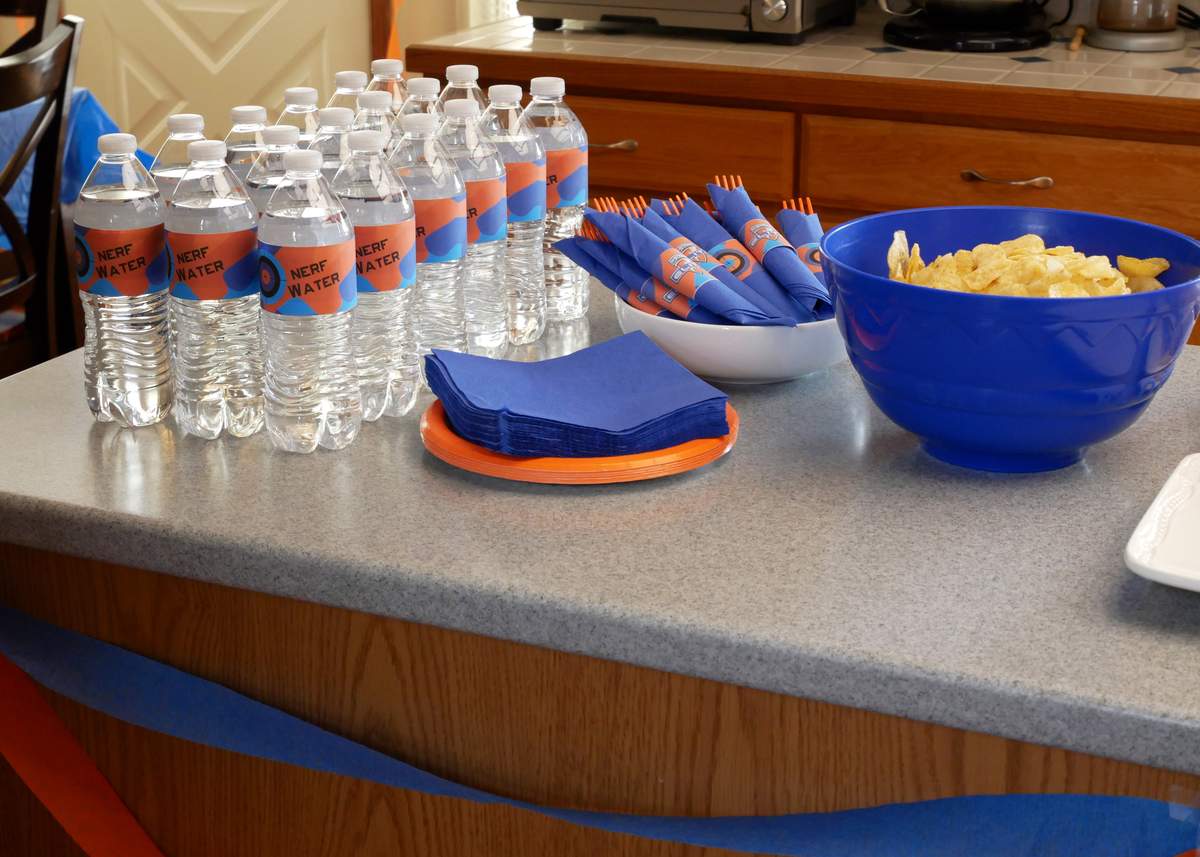 NERF Birthday Party Ideas | Photo 1 of 18 | Catch My Party
