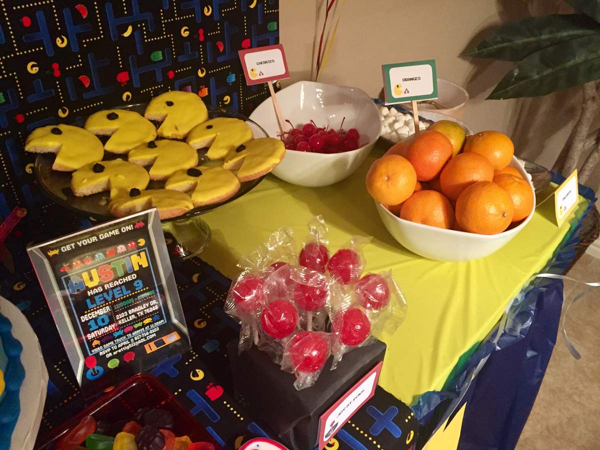 PAC-Man Birthday Party Ideas | Photo 13 of 23 | Catch My Party