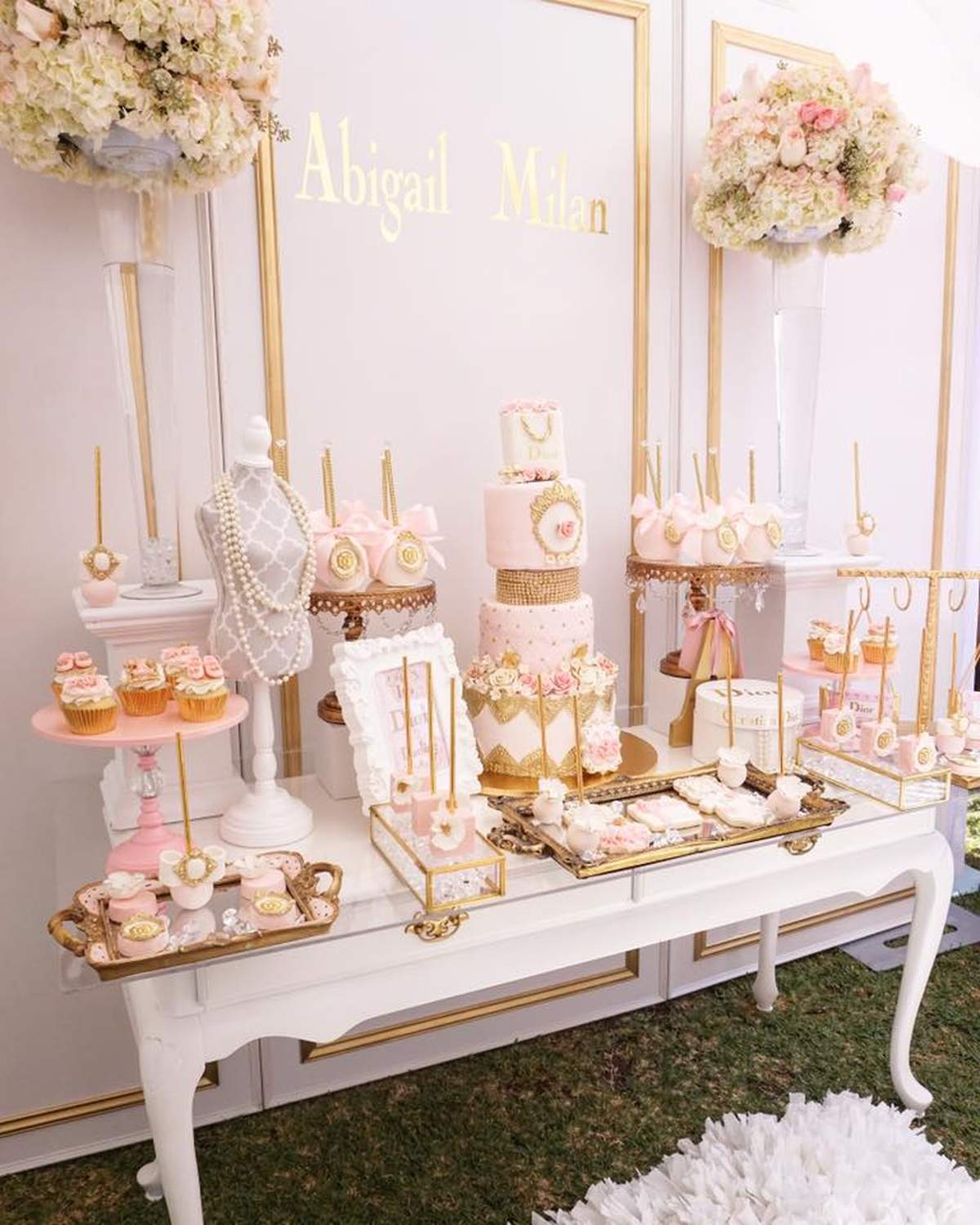 Dior Birthday Party Ideas | Photo 5 of 19 | Catch My Party