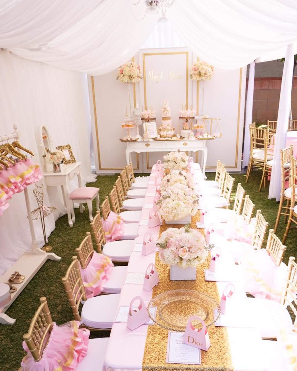 Dior Birthday Party Ideas | Photo 8 of 19 | Catch My Party