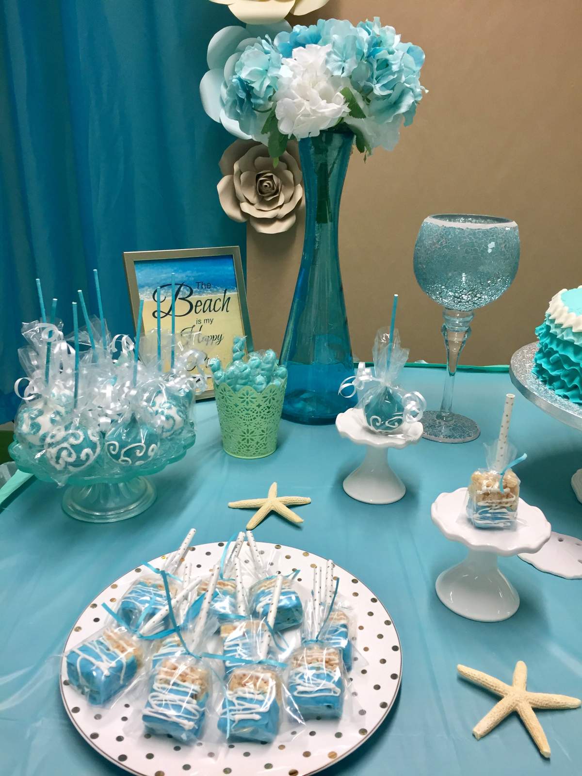 Beach Birthday Party Ideas | Photo 8 of 11 | Catch My Party