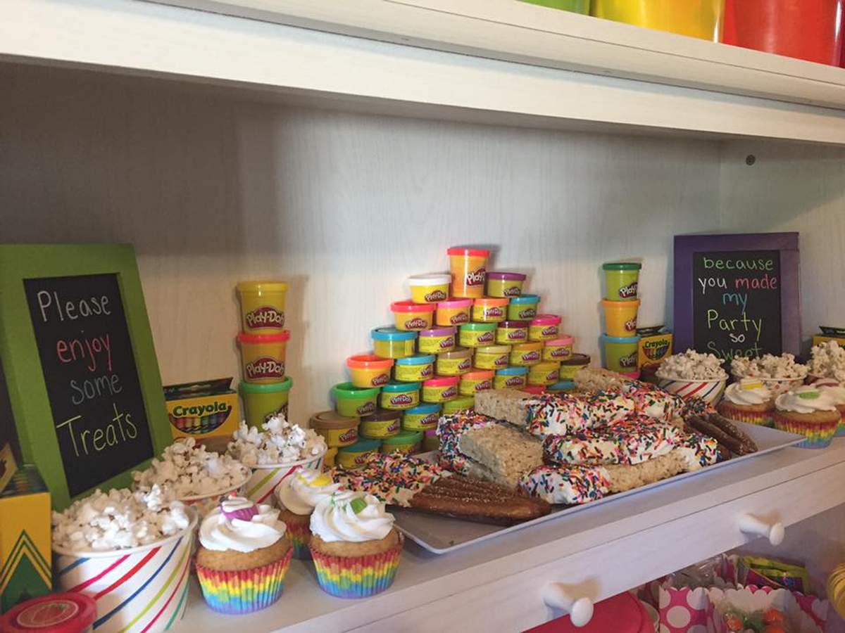 Playdough Birthday Party Ideas | Photo 6 of 8 | Catch My Party