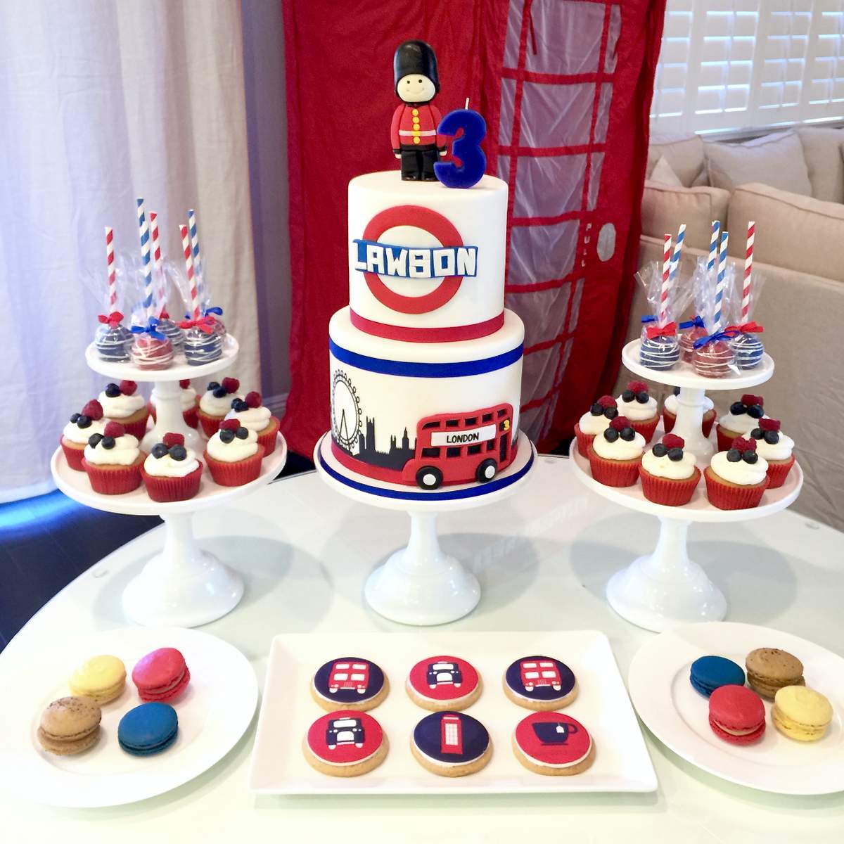 Lawson's London Party Birthday Party Ideas | Photo 3 of 21 | Catch My Party