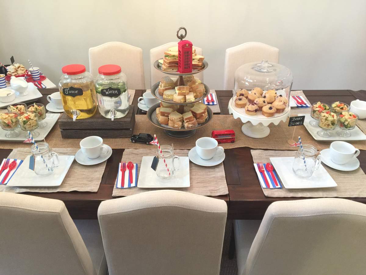 Lawson's London Party Birthday Party Ideas | Photo 13 of 21 | Catch My ...