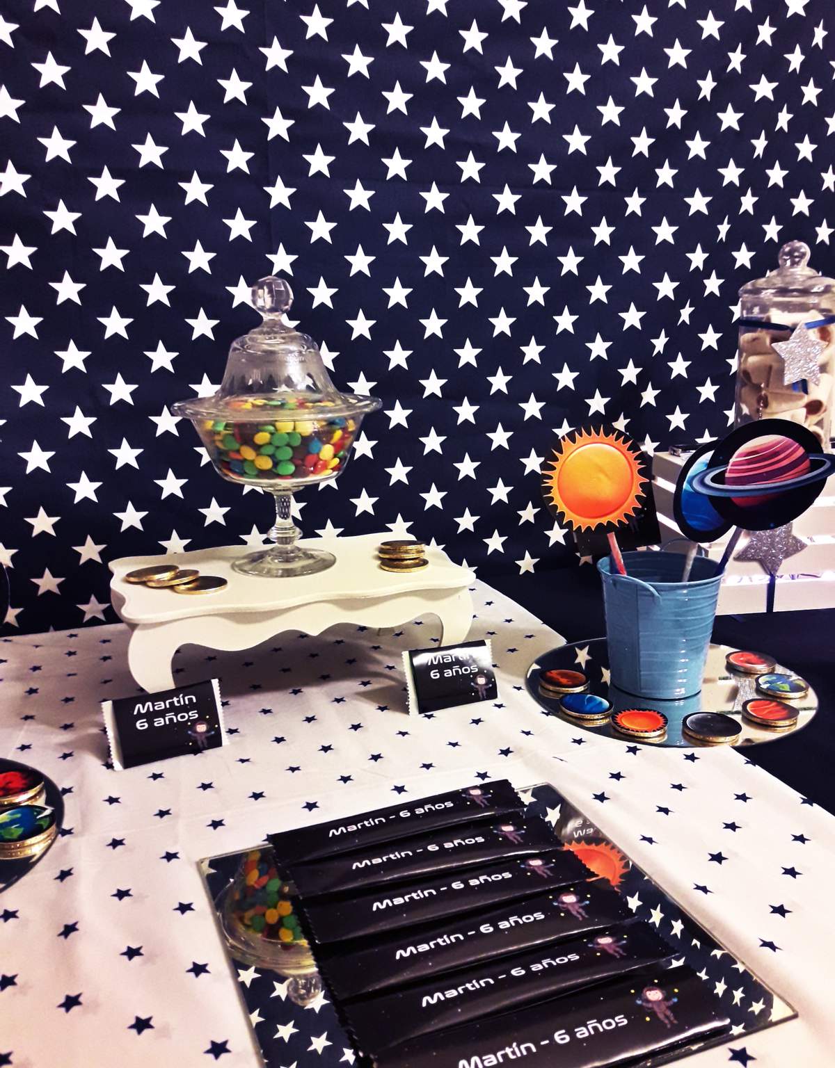 Rockets / Outer space Birthday Party Ideas | Photo 9 of 17 | Catch My Party