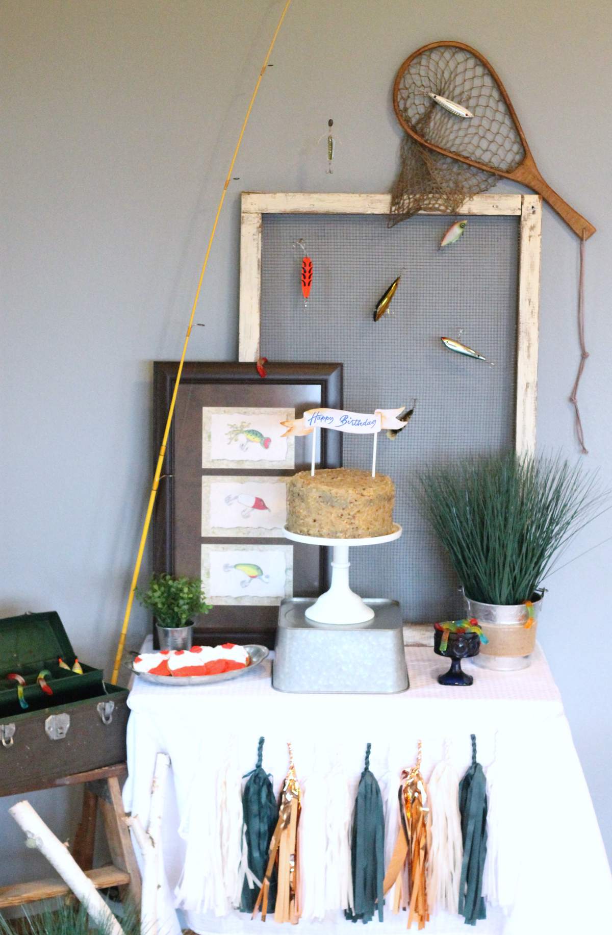 Fishing Birthday Party Ideas | Photo 5 of 14 | Catch My Party
