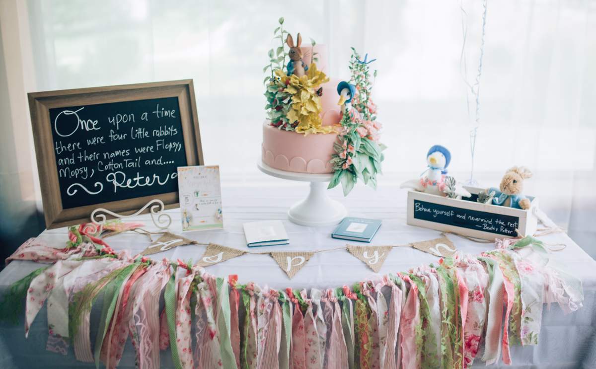 Beatrix Potter Birthday Party Ideas | Photo 24 of 33 | Catch My Party