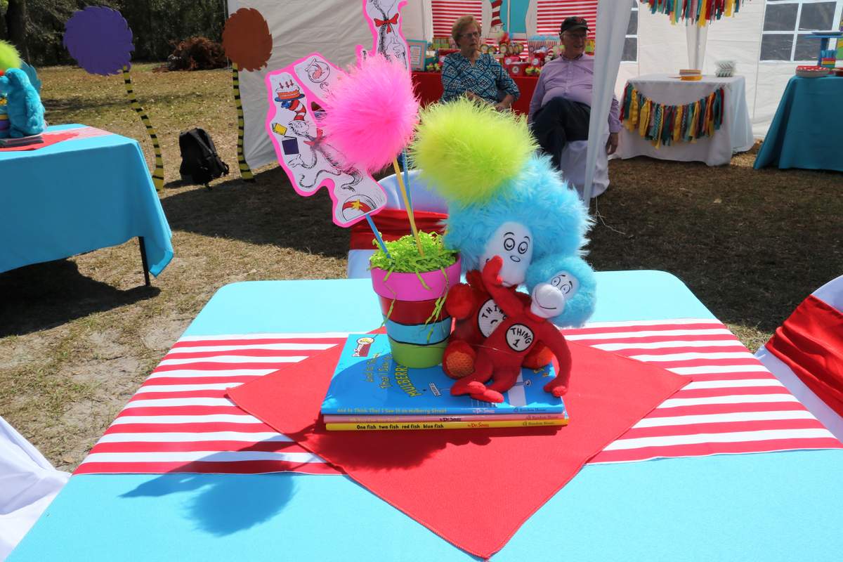 Dr. Seuss Birthday Party Ideas | Photo 1 of 33 | Catch My Party