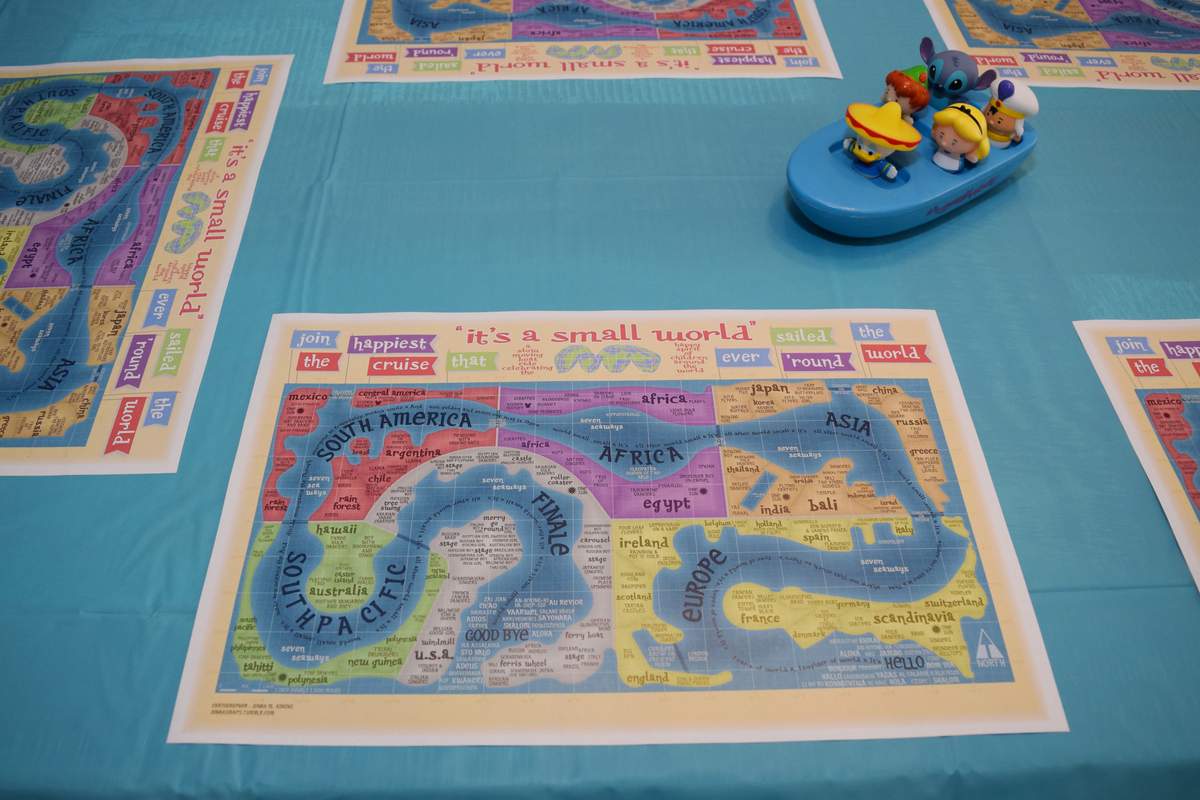 It's a Small World Birthday Party Ideas | Photo 5 of 18 | Catch My Party