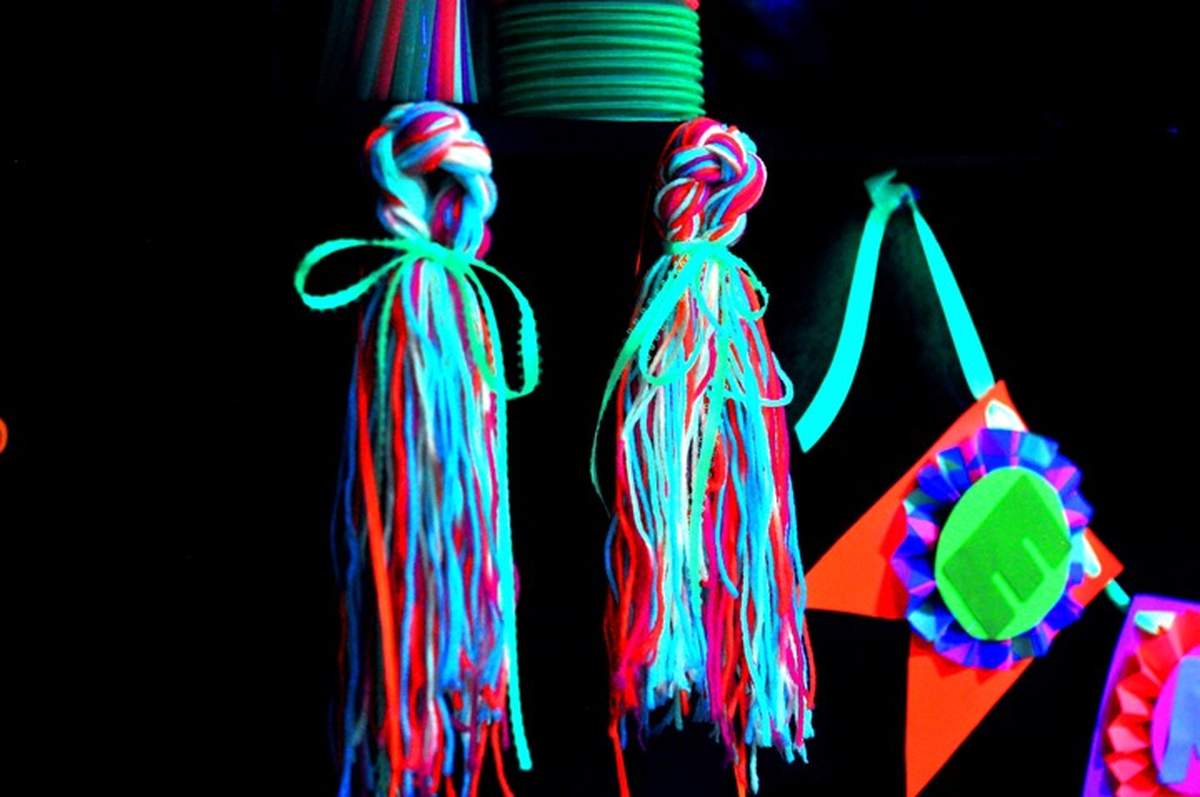 Neon / Glow in the Dark Birthday Party Ideas | Photo 1 of 10 | Catch My ...