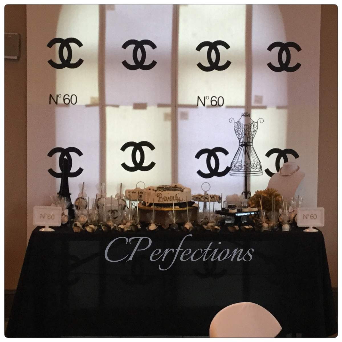 Chanel Birthday Party Ideas | Photo 1 of 8 | Catch My Party
