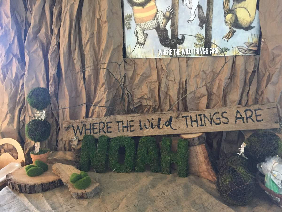 Where the wild things are Birthday Party Ideas | Photo 20 of 34 | Catch ...