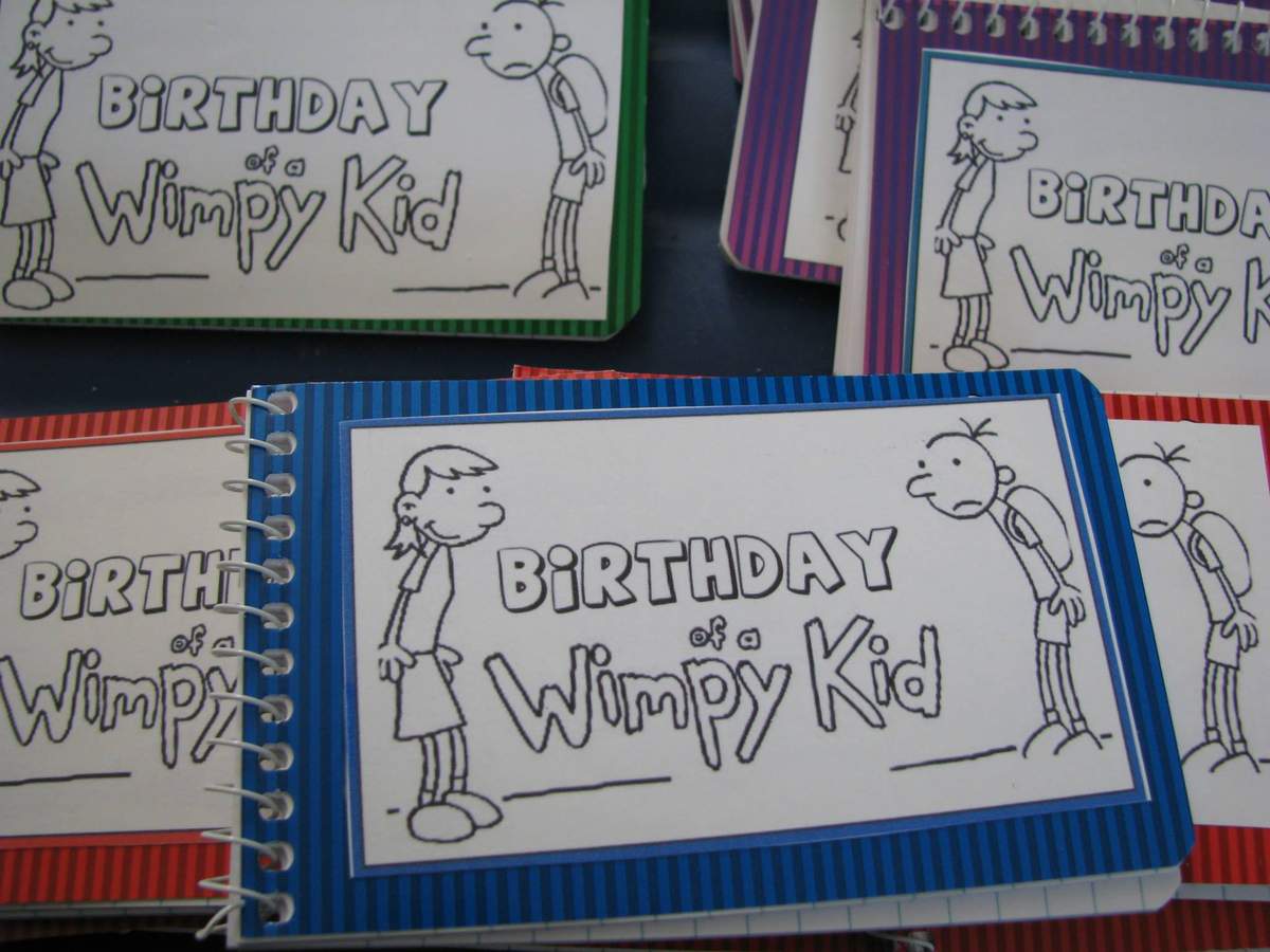 Diary of a Wimpy Kid Birthday Party Ideas | Photo 20 of 28 | Catch My Party