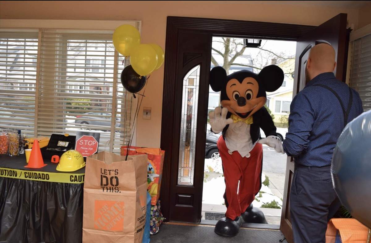 Construction Mickey Birthday Party Ideas | Photo 1 of 13 | Catch My Party