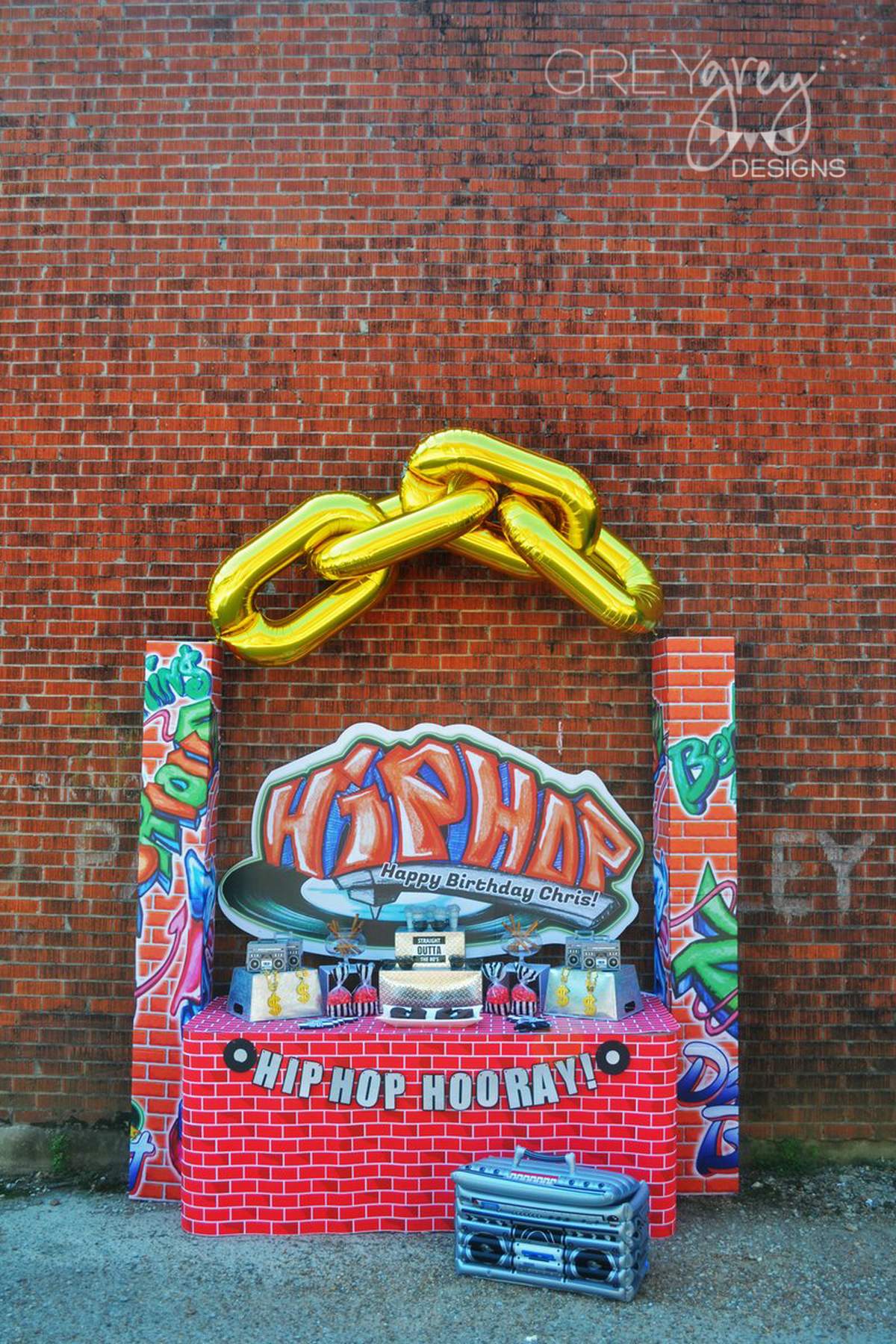 Hip Hop Birthday Party Ideas | Photo 12 of 35 | Catch My Party